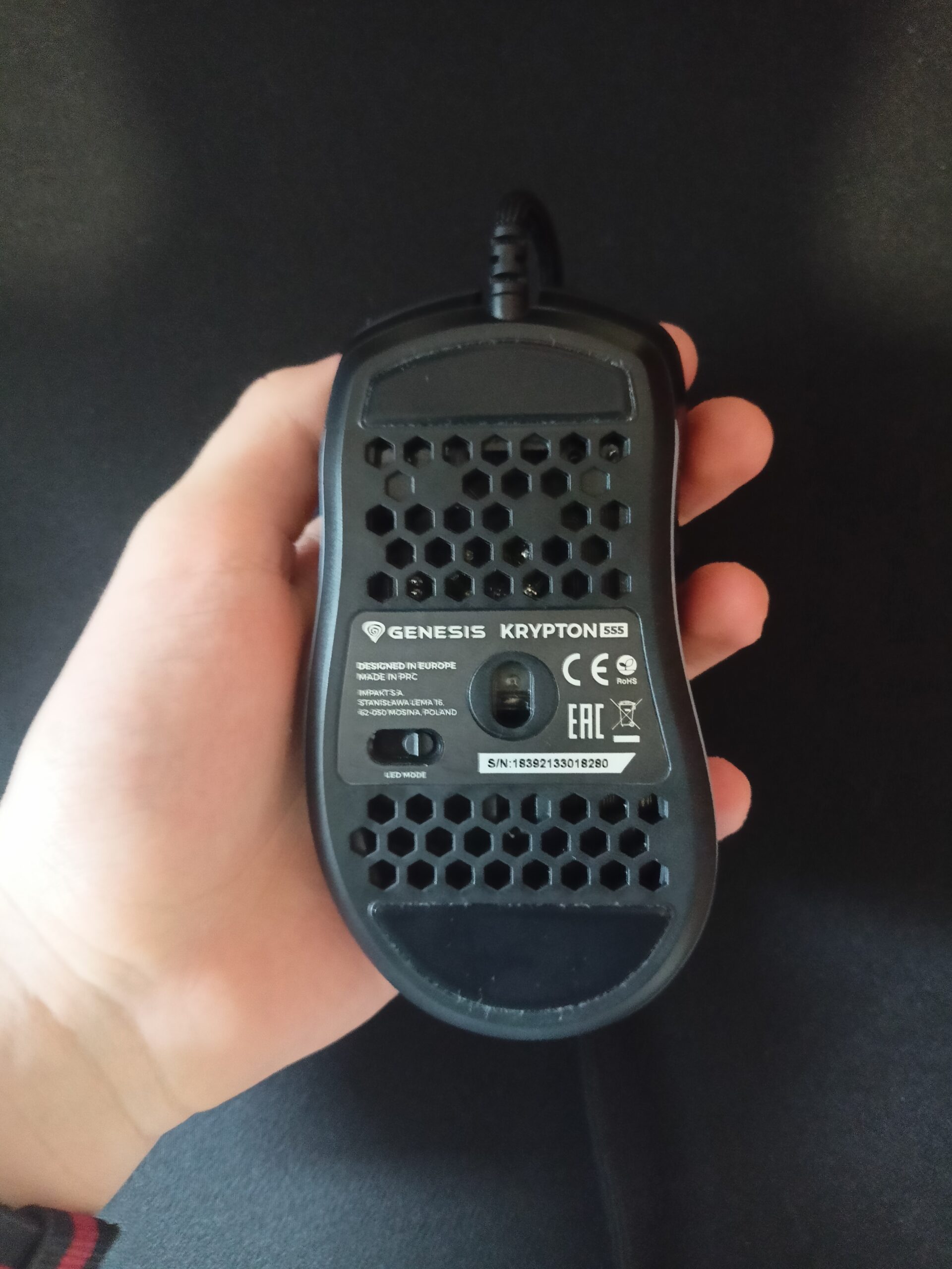 Genesis Krypton 555 - test i recenzja budżetowego modelu od Genesisa