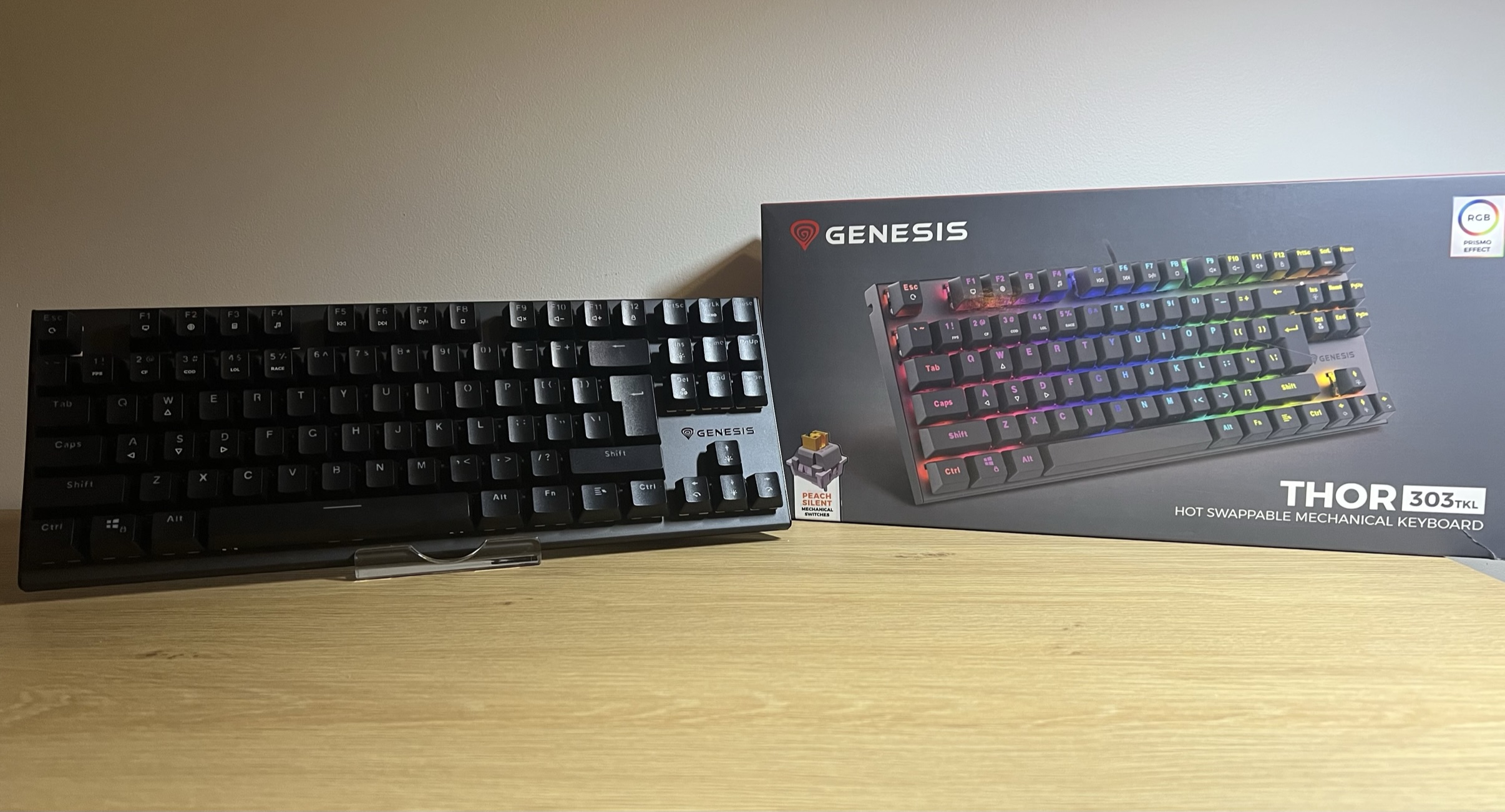 Genesis Thor 303 Silent Peach - recenzja. koniec z budzeniem lokatorów!