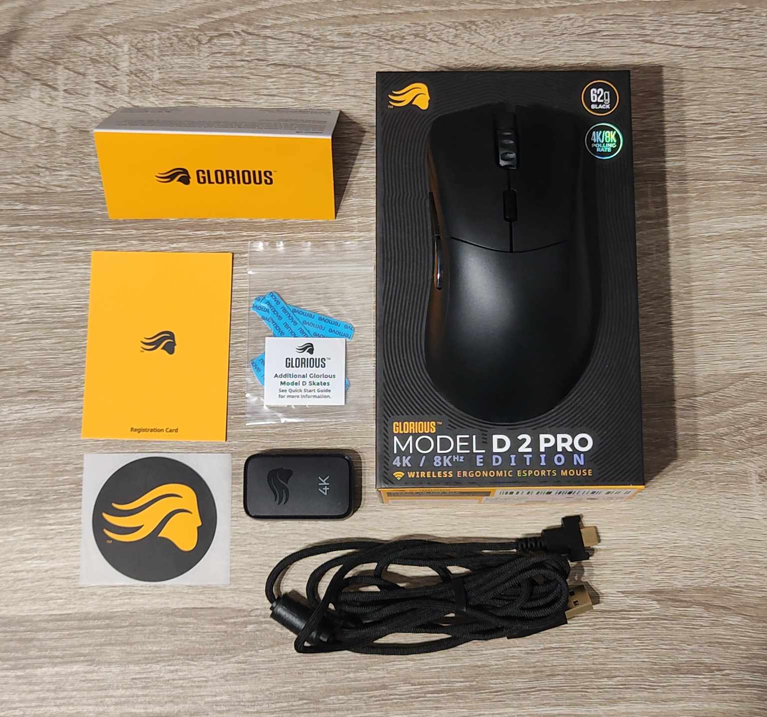 Test i recenzja Glorious Model D2 Pro (4K/8KHz Edition) - więcej ...